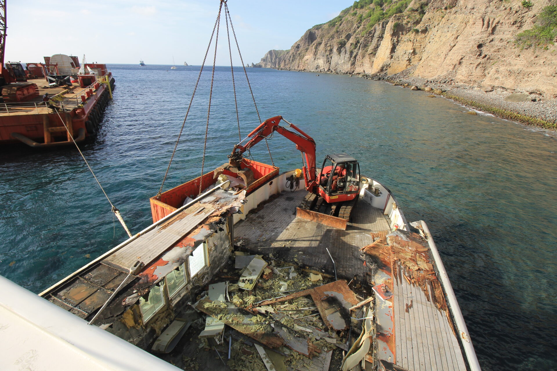 Wrakberging researchschip MV ELSA, Ladder Bay Rif, Saba – Walhout Group