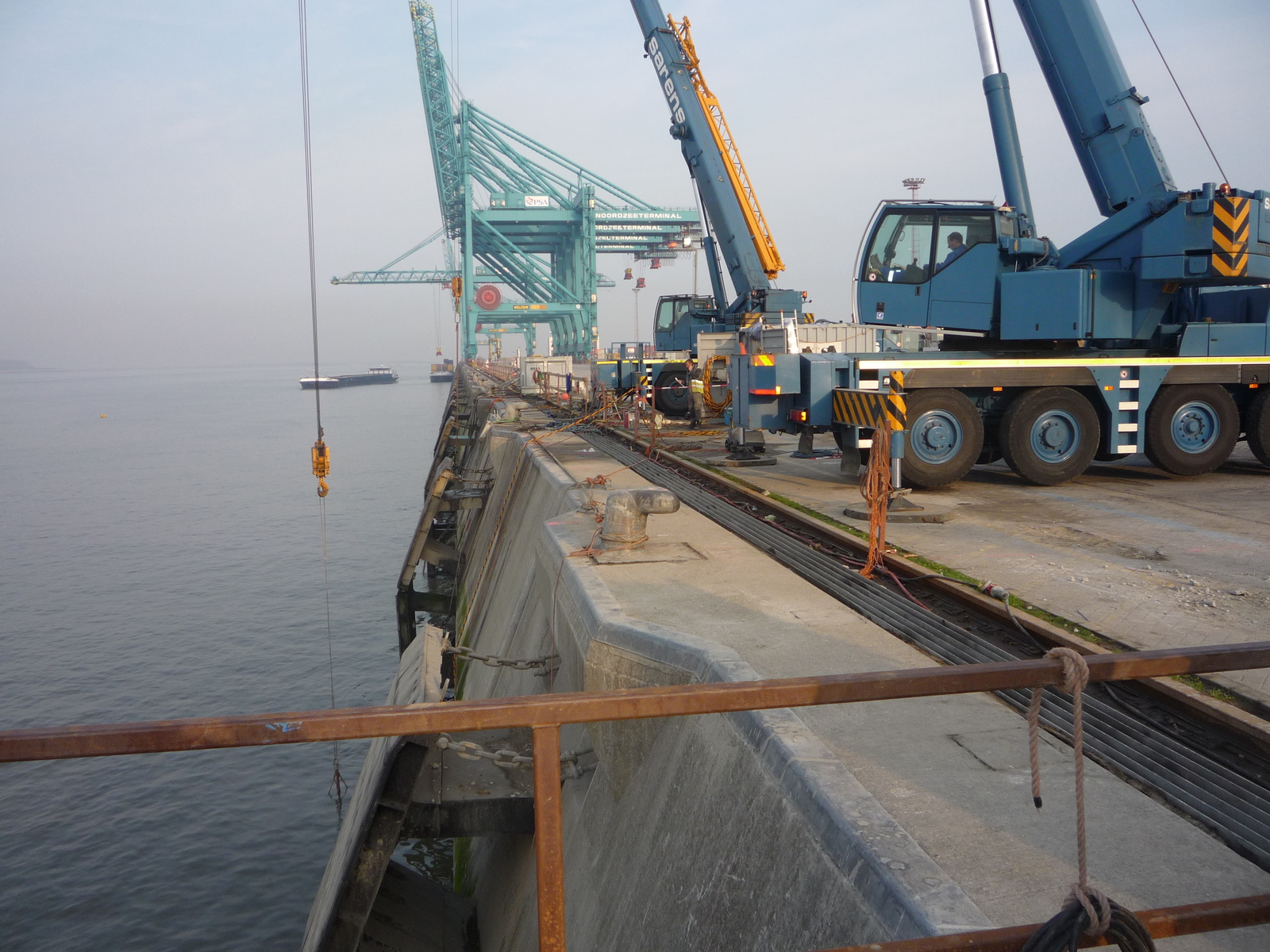 Herstel kadeconstructie Noordzeeterminal, Antwerpen - Walhout Group