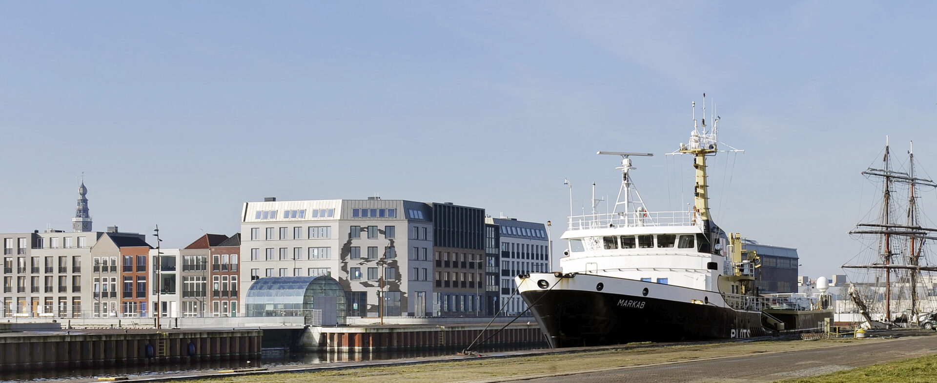 Reconstructie kadeconstructie Het Dok Fase II, Vlissingen - Walhout Group