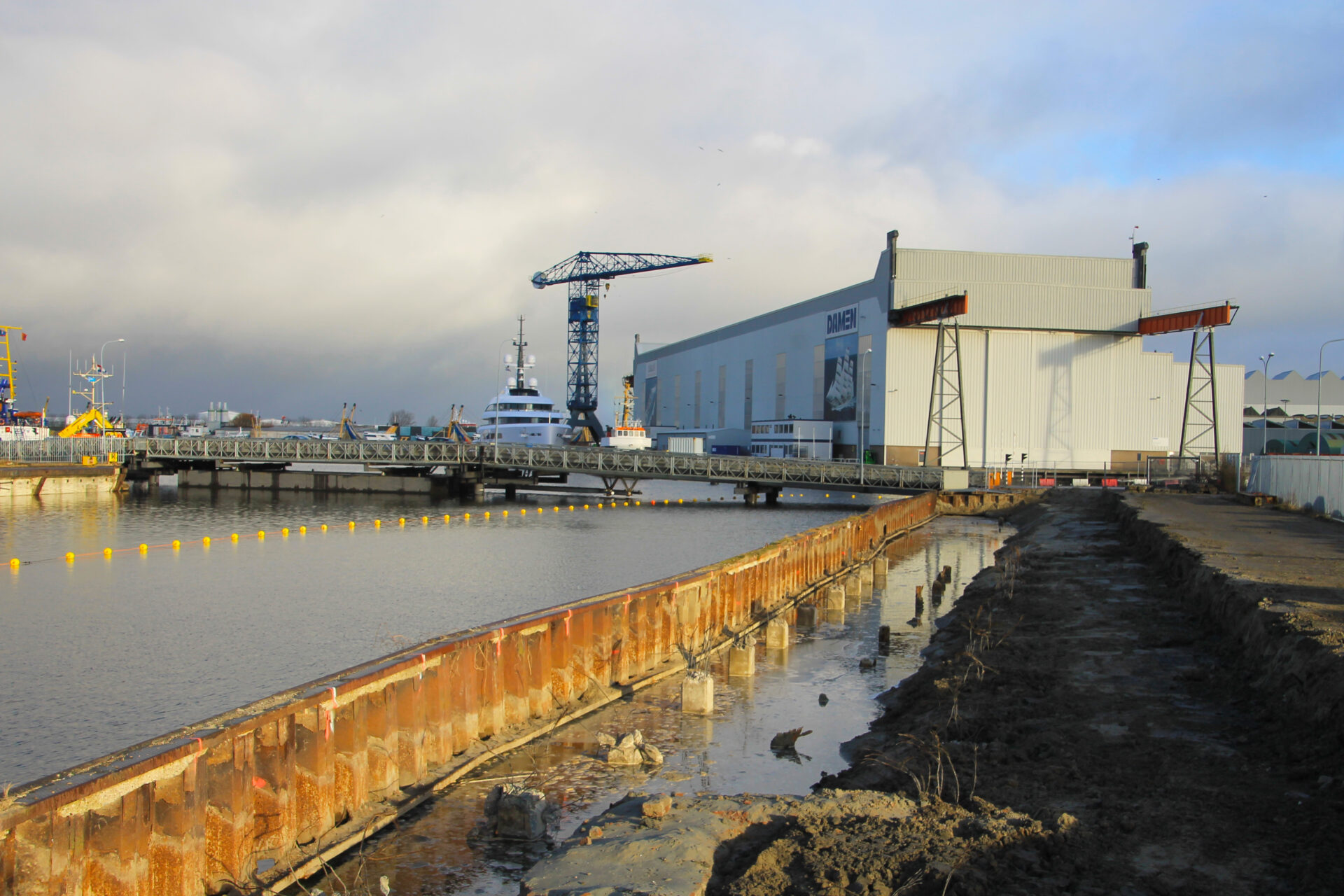 Reconstructie kadeconstructie Het Dok Fase II, Vlissingen - Walhout Group